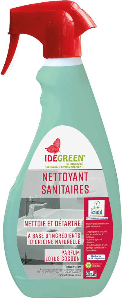 Nettoyant Sanitaires ECOLABEL - Hydrachim