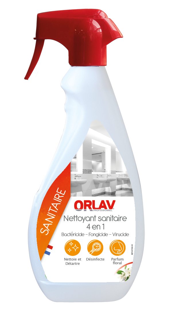 Nettoyant sanitaire 4 en 1 au parfum floral - Hydrachim